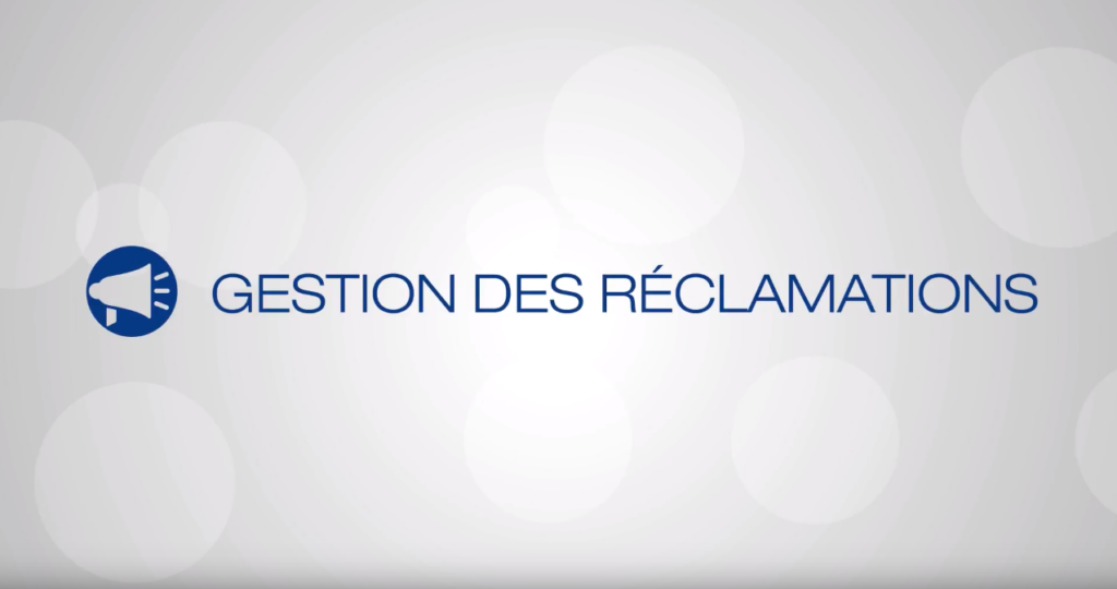 Gestion des réclamations - ALCT